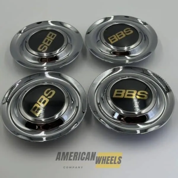 BBS Floating Center Caps – Chrome Silver (Set Of 4)